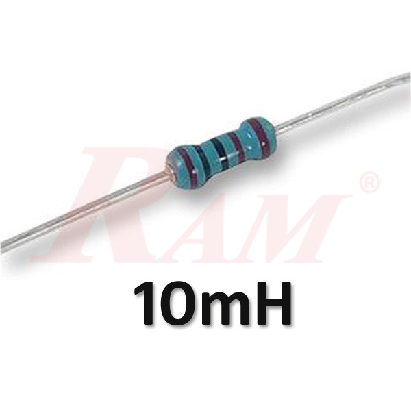 Inductor Coil 1W - 10mH | RAM Electronics website
